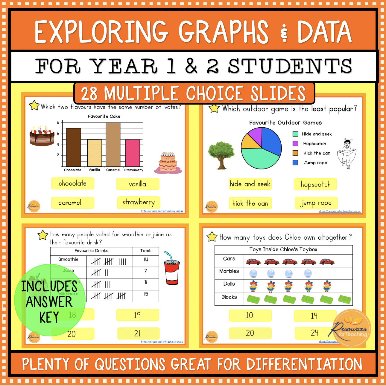 Exploring Graphs and Data Slides | Resources for Teaching Australia Exploring Graphs and Data Slides | Resources for Teaching Australia